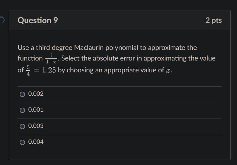 Solved Use a third degree Maclaurin polynomial to | Chegg.com