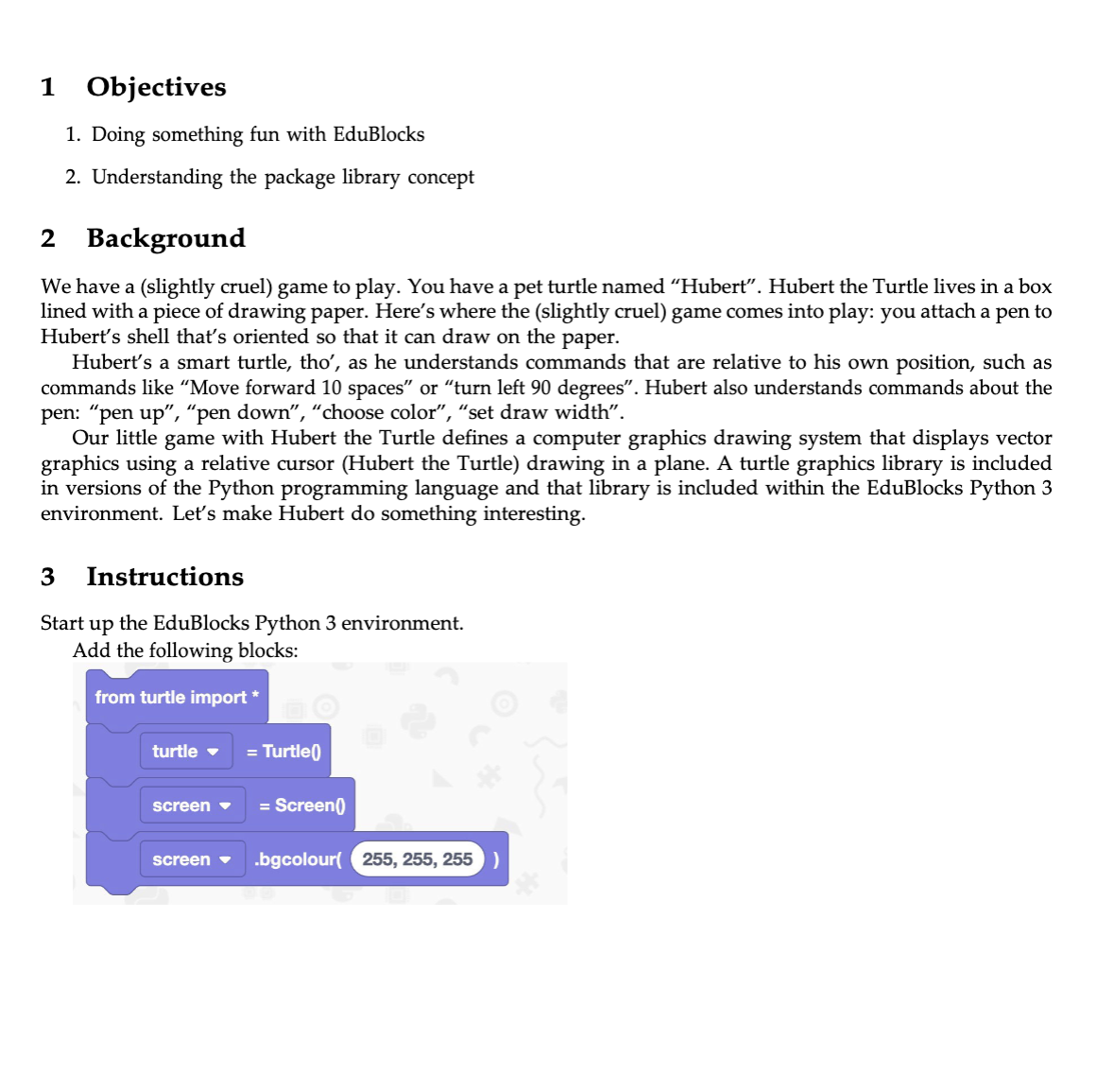 Solved These blocks do three things: (1) the first block | Chegg.com