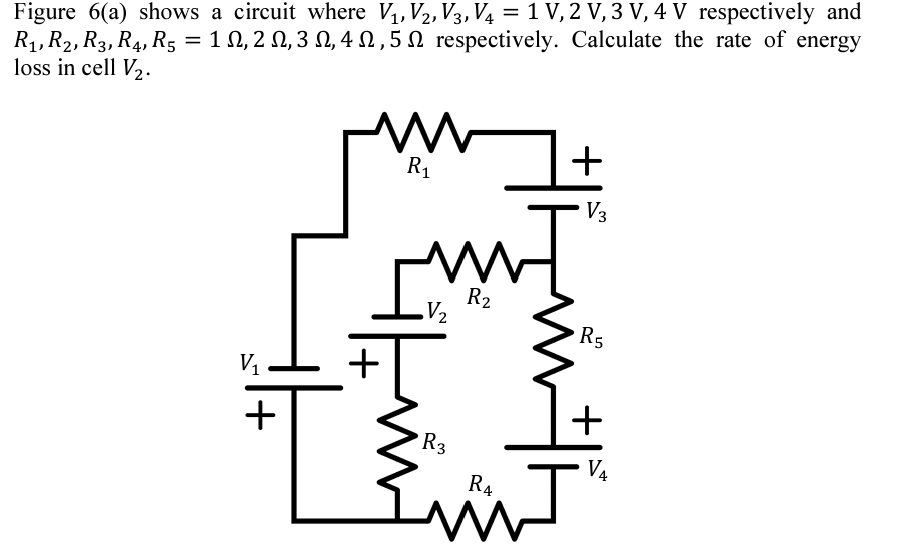 Solved Figure 6(a) ﻿shows a circuit where | Chegg.com