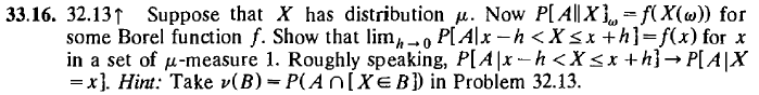Solved 3.16. 32.13↑ Suppose that X has distribution μ. Now | Chegg.com