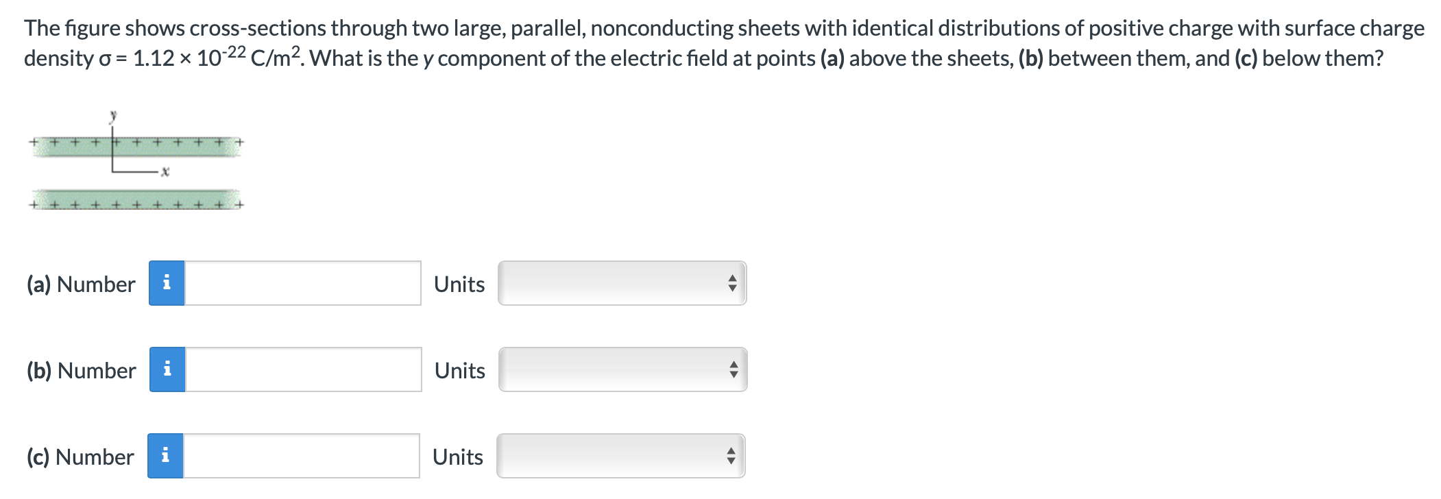 Solved The figure shows cross-sections through two large, | Chegg.com