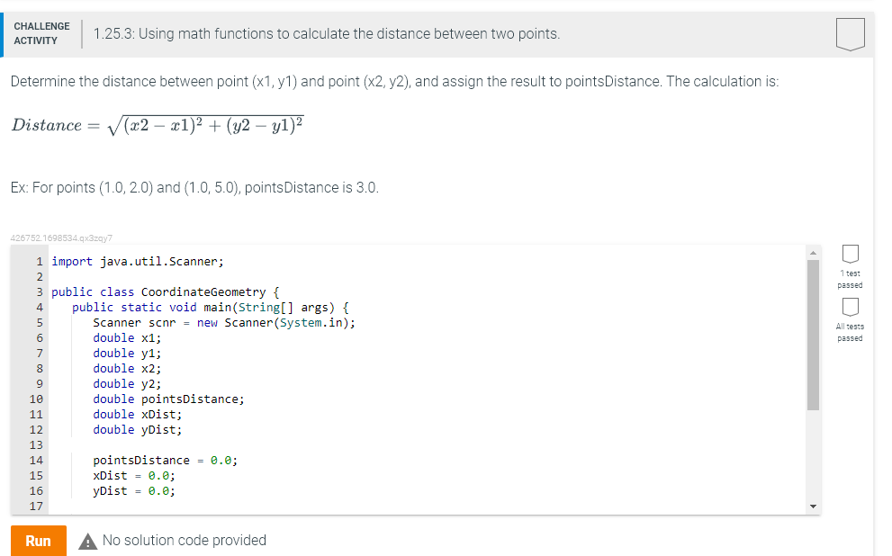 Solved Determine the distance between point (x1,y1) and | Chegg.com