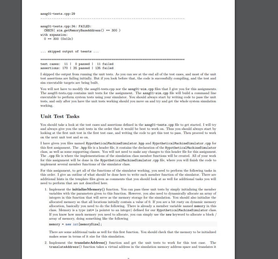 Overview In this assignment you will be building an | Chegg.com