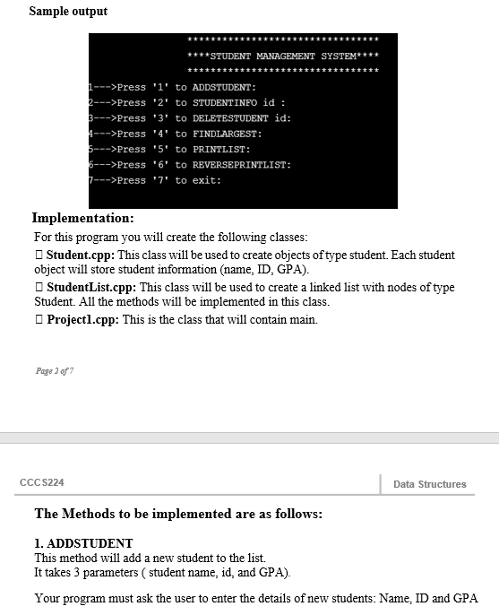 Solved Objective: The primary objective of this program is | Chegg.com