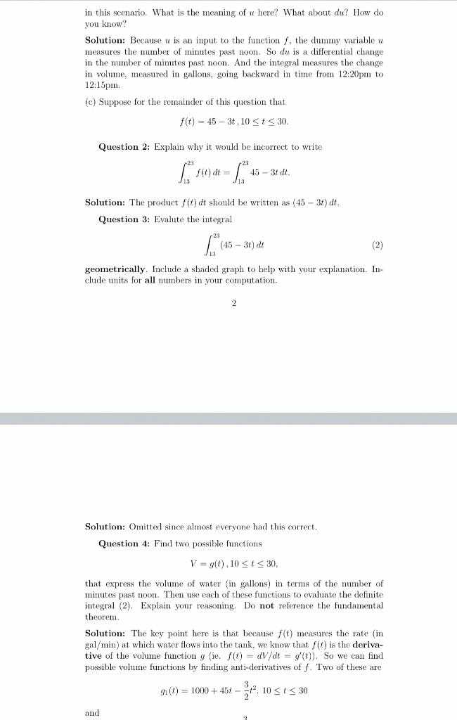 Example 1: The continuous function r=f(t),10≤t≤30 | Chegg.com
