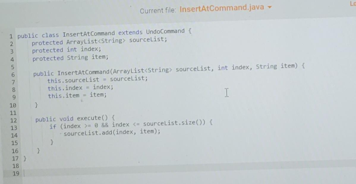 Solved 5.9 LAB: Grocery list editor with undo stack In this | Chegg.com