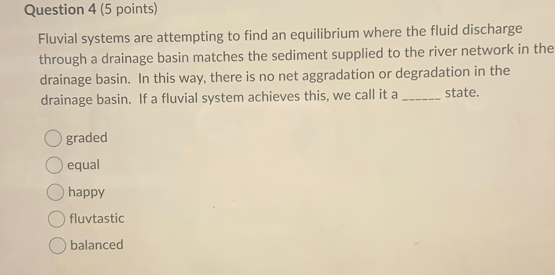 Solved Question 1 (5 points) The basic geographic unit used | Chegg.com