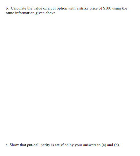 Solved 6. You are attempting to value a call option with an | Chegg.com