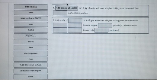 Solved Part A In each pair, identify the solution that will | Chegg.com