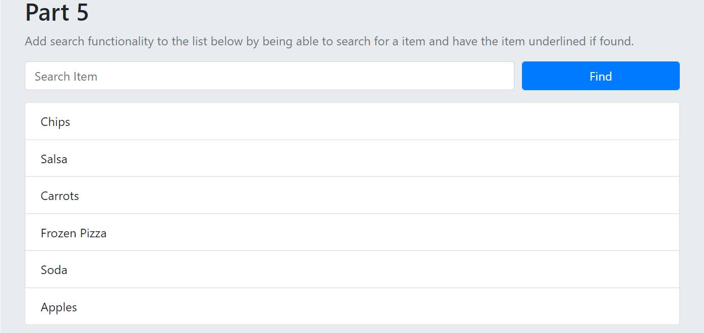 Solved Complete the following DOM Exercises (Please | Chegg.com