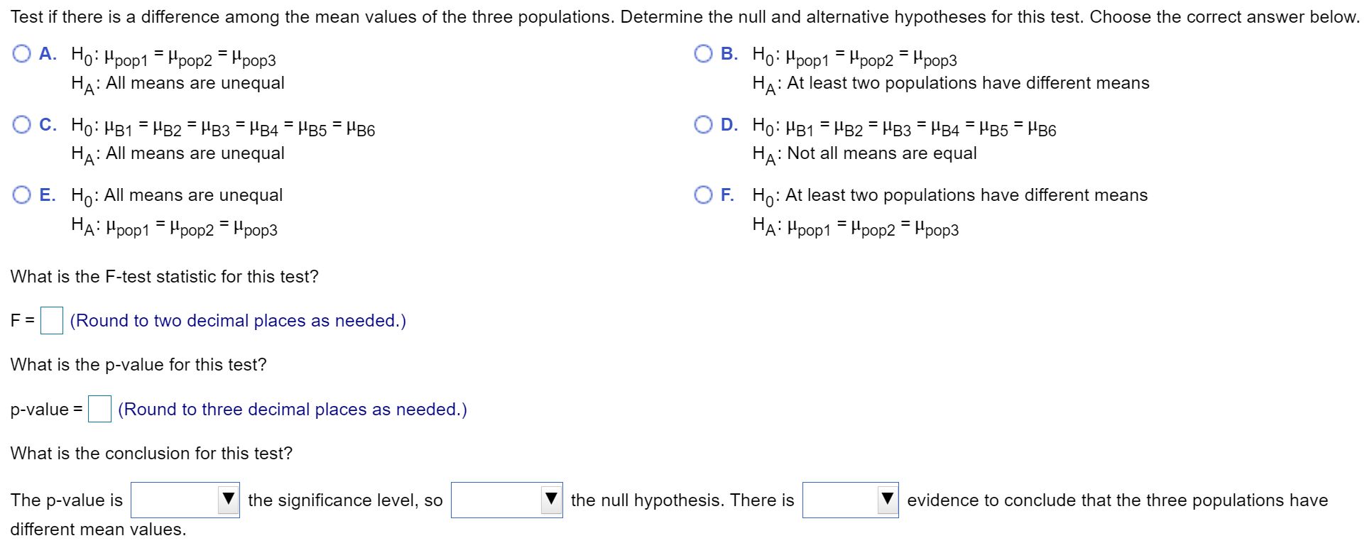 Solved The following sample data were recently collected in | Chegg.com
