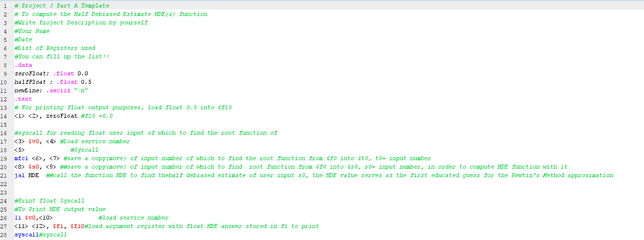 Solved We wish to perform Root calculation in MIPS, however | Chegg.com