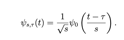 Solved (Properties of CWTs) The Continuous Wavelet Transform | Chegg.com