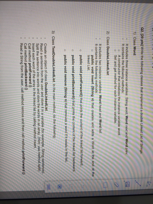 Solved Q2. [20 ptsl Write the following classes that | Chegg.com Solved Q2. [20 ptsl Write the following classes that | Chegg.com
