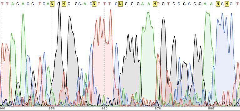 Solved Below is another chromatograph, taken from the same | Chegg.com