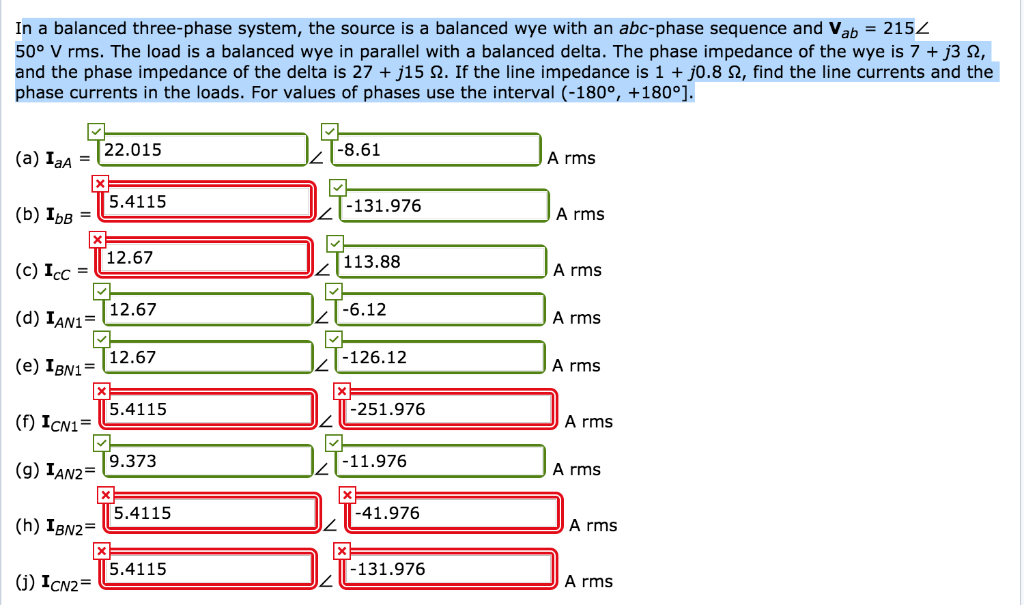 Solved In a balanced three-phase system, the source is a | Chegg.com