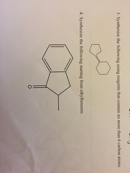 Solved Propose the synthetic pathway for each of the | Chegg.com