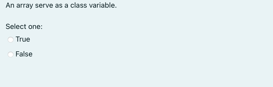 Solved Consider the following Java code fragment: int [] | Chegg.com