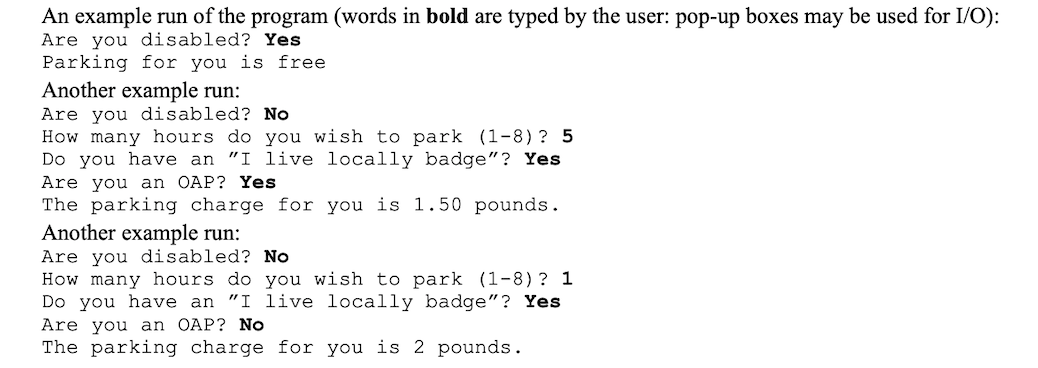 Solved Write a JAVA procedural program that works out the | Chegg.com