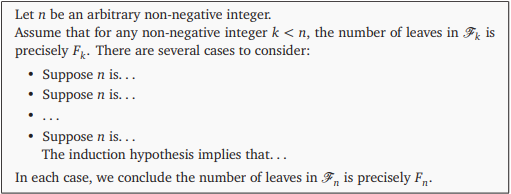 Solved - The nth Fibonacci binary tree Fn is defined | Chegg.com