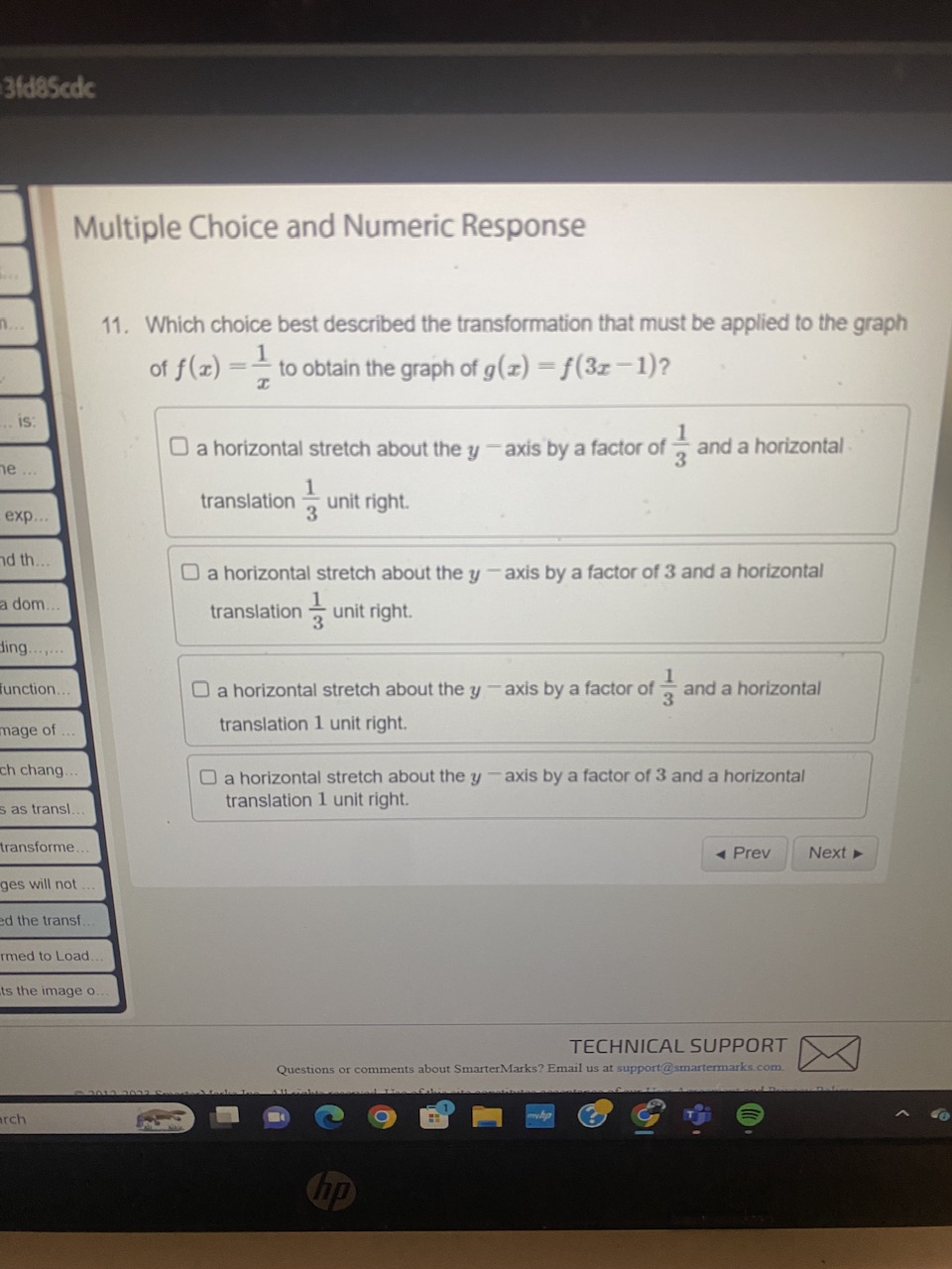 Solved Multiple Choice and Numeric ResponseWhich choice best | Chegg.com
