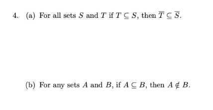 Solved Counterexamples 3 worksheet Name: Each of the | Chegg.com