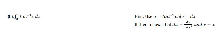 Solved Evaluate the following integrals using the technique | Chegg.com