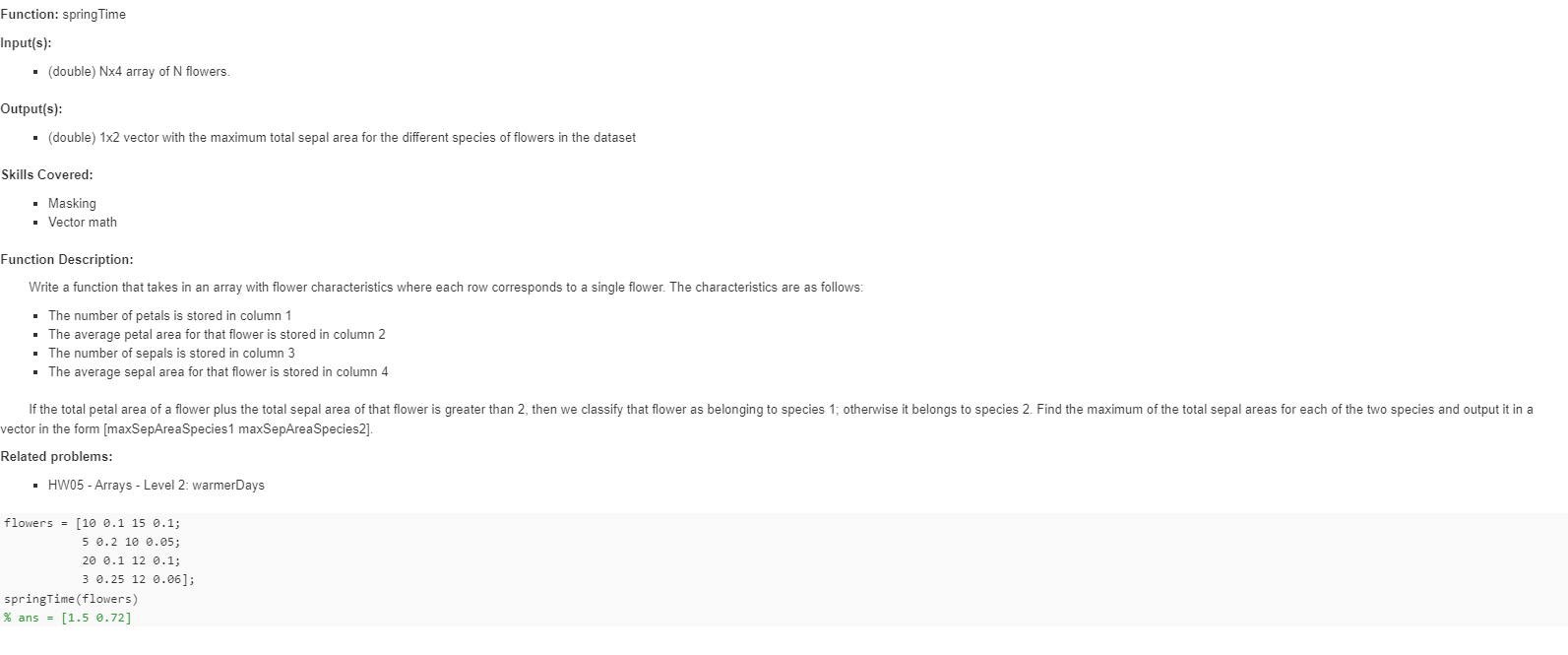 Solved Please no Ifs elses fors or any loop/Iterations or | Chegg.com