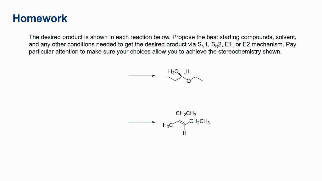 Solved The desired product is shown in each reaction below. | Chegg.com