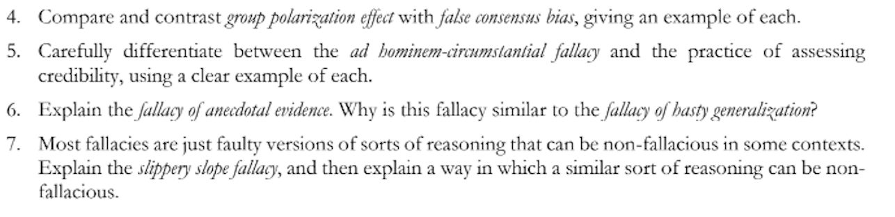 Solved 4. Compare and contrast group polarization effect | Chegg.com