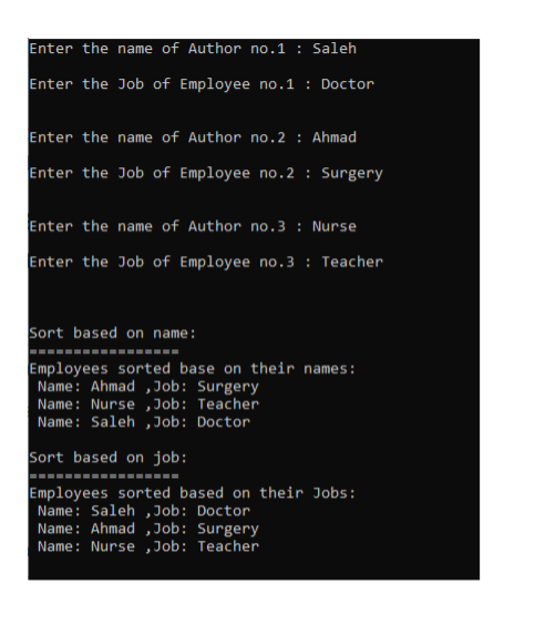 Solved Part 1: Define and implement a class Person as | Chegg.com