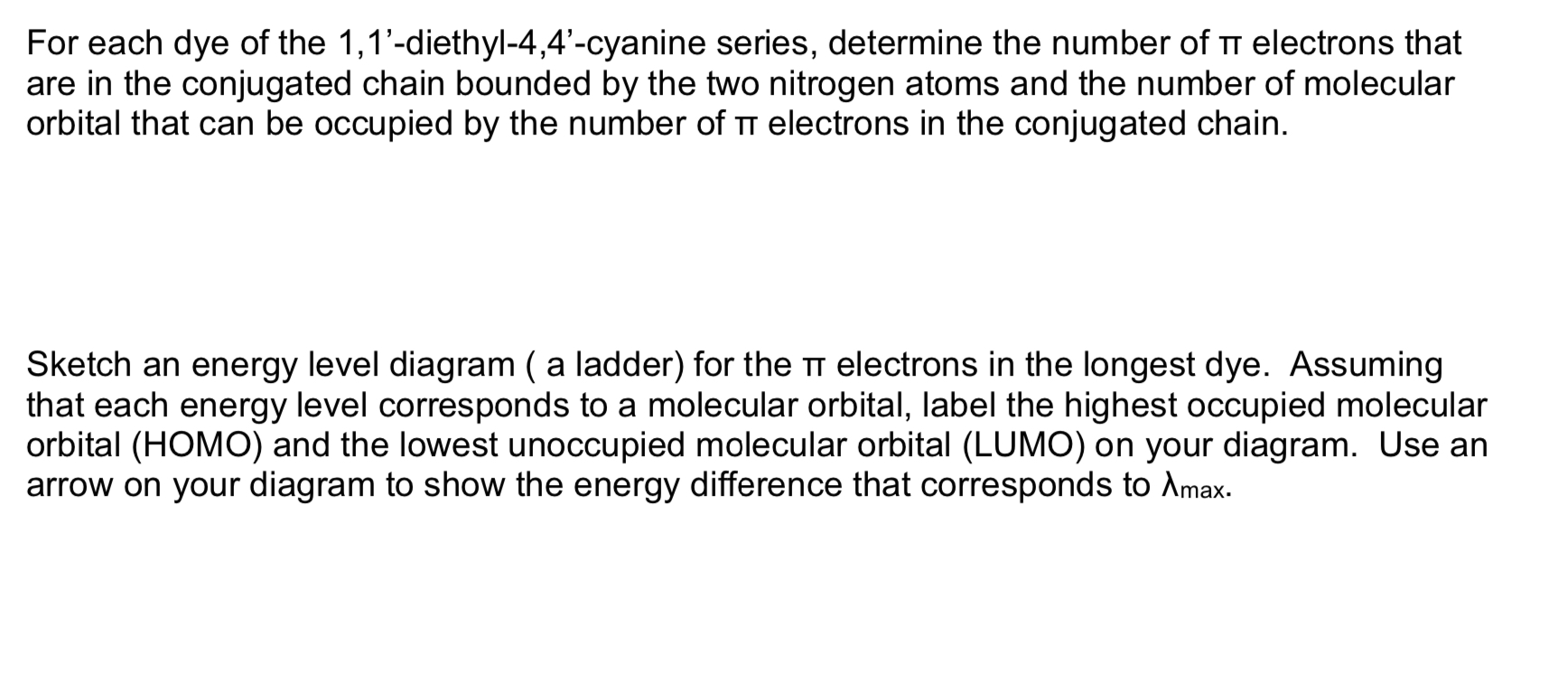 Solved Sketch an energy level diagram ( ﻿a ladder) ﻿for the | Chegg.com