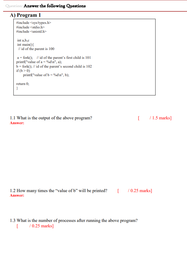 Solved A) Program 1 \#include \#include | Chegg.com