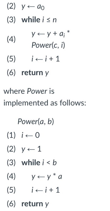 Solved Consider The Following Program Specification For 