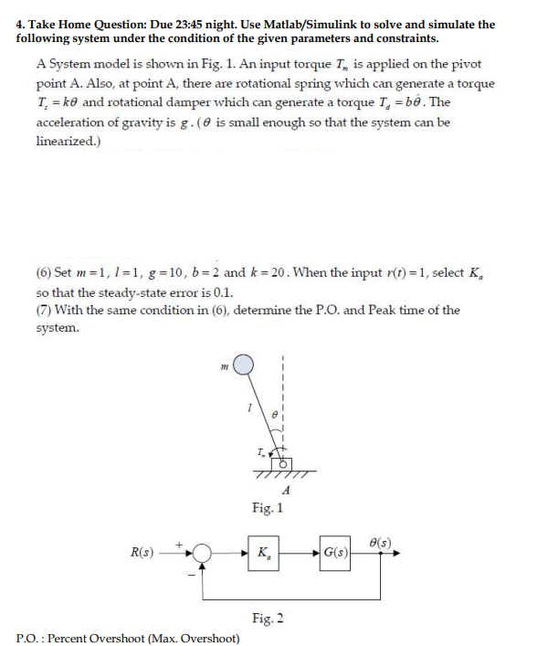 Solved 4. Take Home Question: Due 23:45 night. Use | Chegg.com
