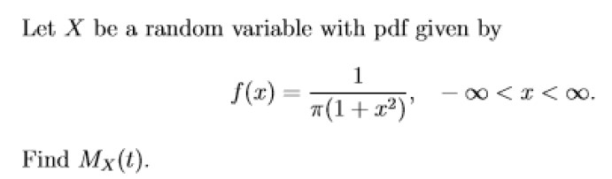 Solved Let X be a random variable with pdf given by | Chegg.com