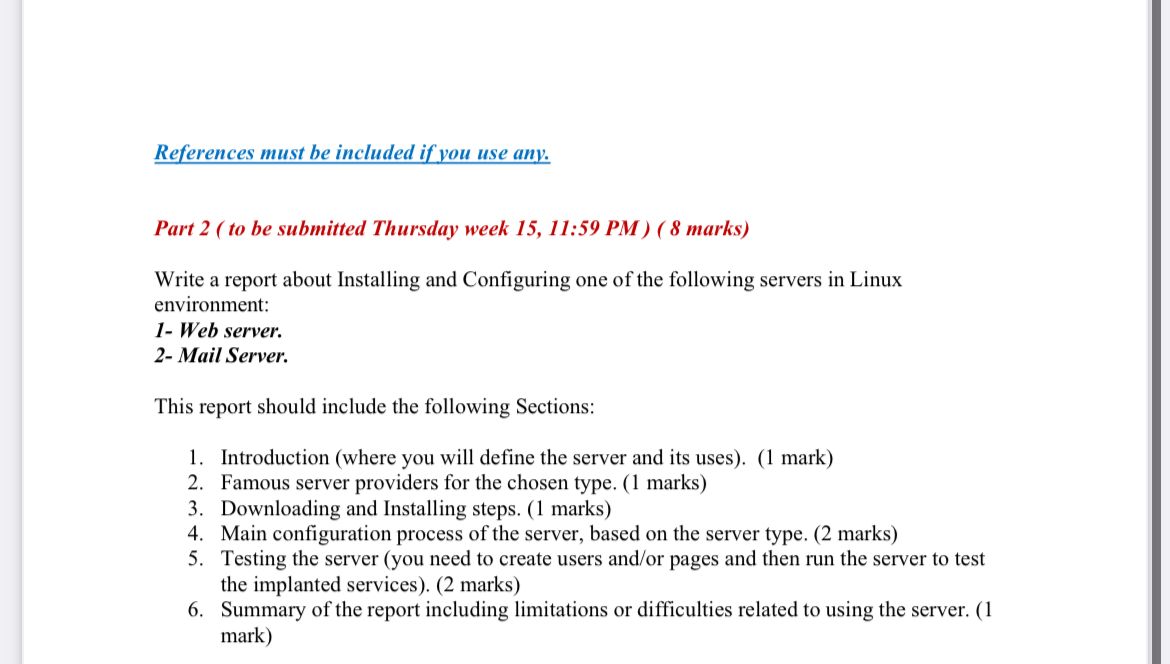 Solved Part 1 (to be submitted Week 11 Thursday, 11:59 PM) ( | Chegg.com