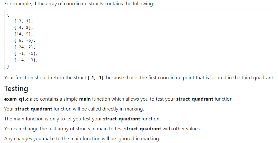Solved In this task, you will be deciding which quadrant a | Chegg.com
