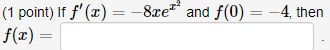 Solved (1 point) If f is continuous and ∫016f(x)dx=10, find | Chegg.com