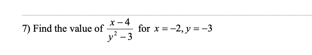 Solved 10) Using “n” to represent a number translate seven | Chegg.com