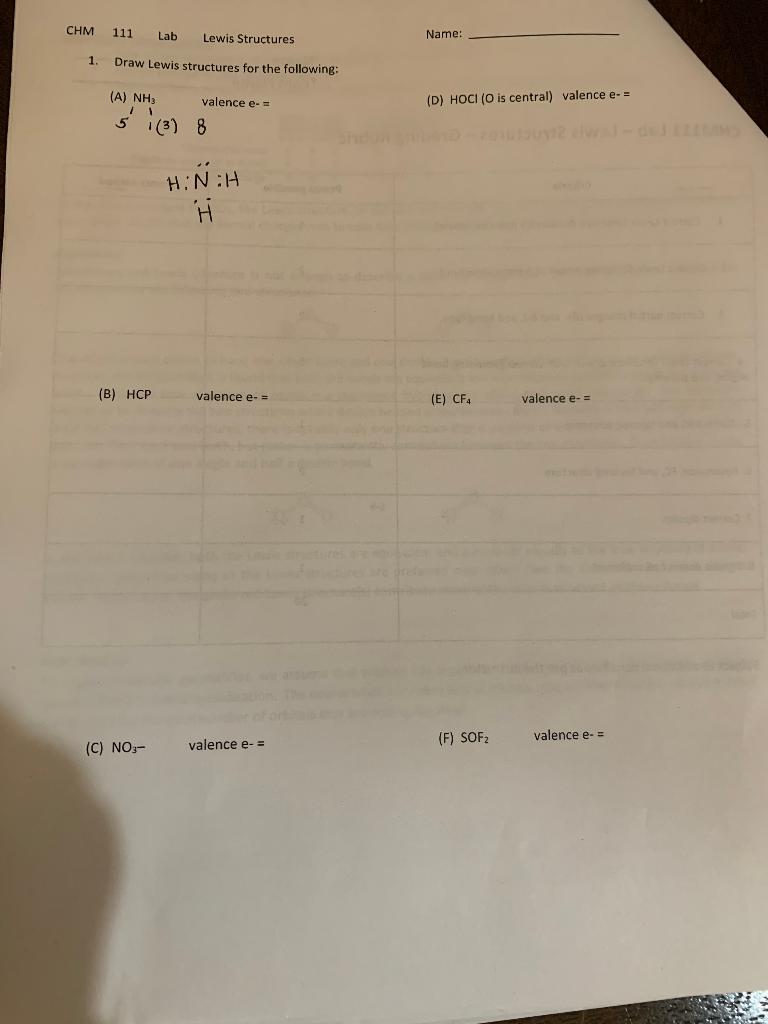 Solved (G) SO, 2- valence e- (H) NH, valence e- (J) SiO2 | Chegg.com