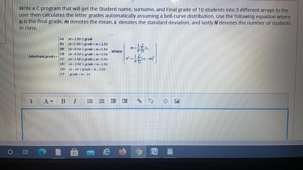 Solved Write a C program that will get the Student name, | Chegg.com