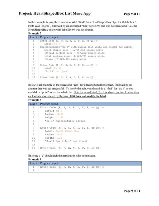 Solved Deliverables Your project files should be submitted | Chegg.com