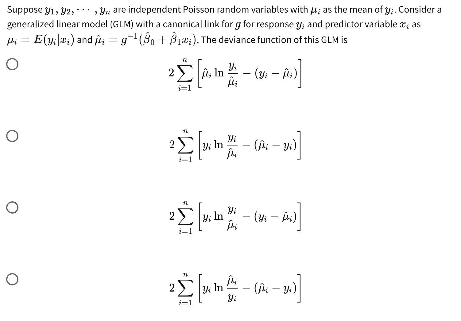 Solved Suppose y1,y2,cdots,yn ﻿are independent Poisson | Chegg.com
