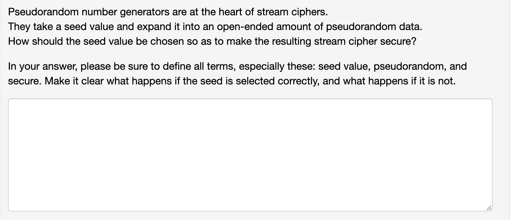 Solved Pseudorandom Number Generators Are At The Heart Of