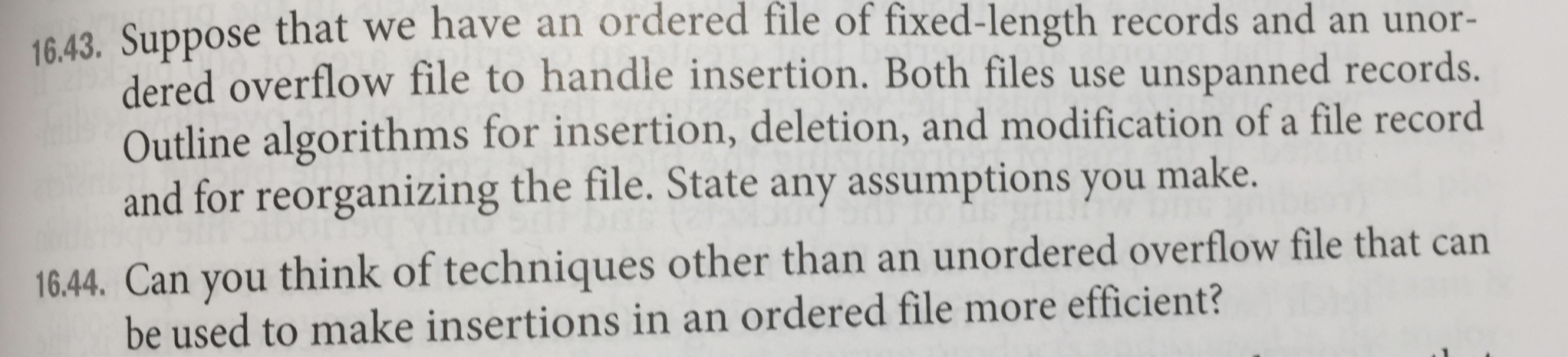 2. (65 points: 50 for a, 15 for b) [Sequential file | Chegg.com 2. (65 points: 50 for a, 15 for b) [Sequential file | Chegg.com