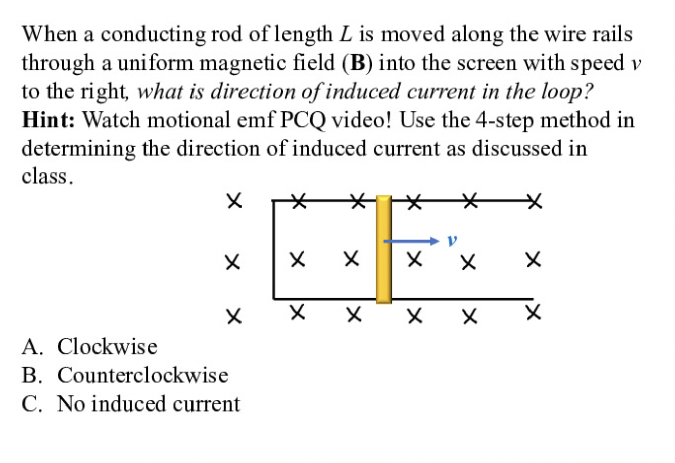 Solved A wire loop is placed in a magnetic field (into the | Chegg.com