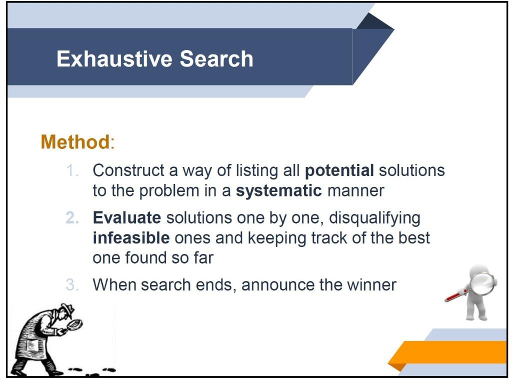 Q. 2 b) Design a brute force exhaustive search | Chegg.com