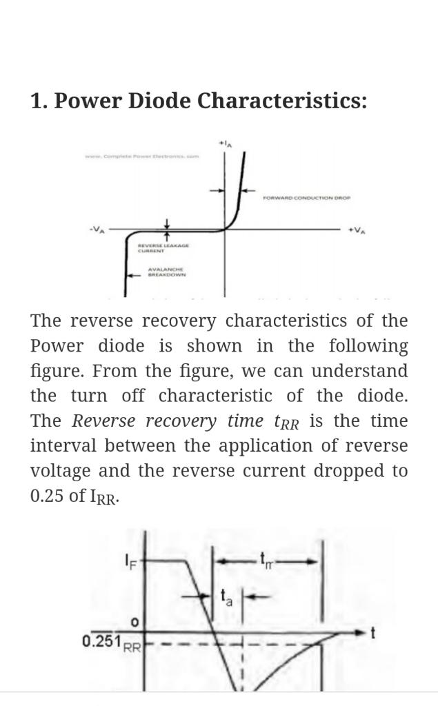 Solved Diode is a two terminal P-N junction semiconductor | Chegg.com