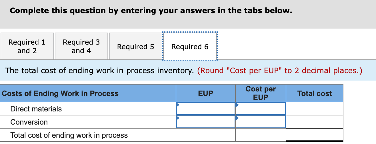 Solved Hi-Test Company uses the weighted average method of | Chegg.com